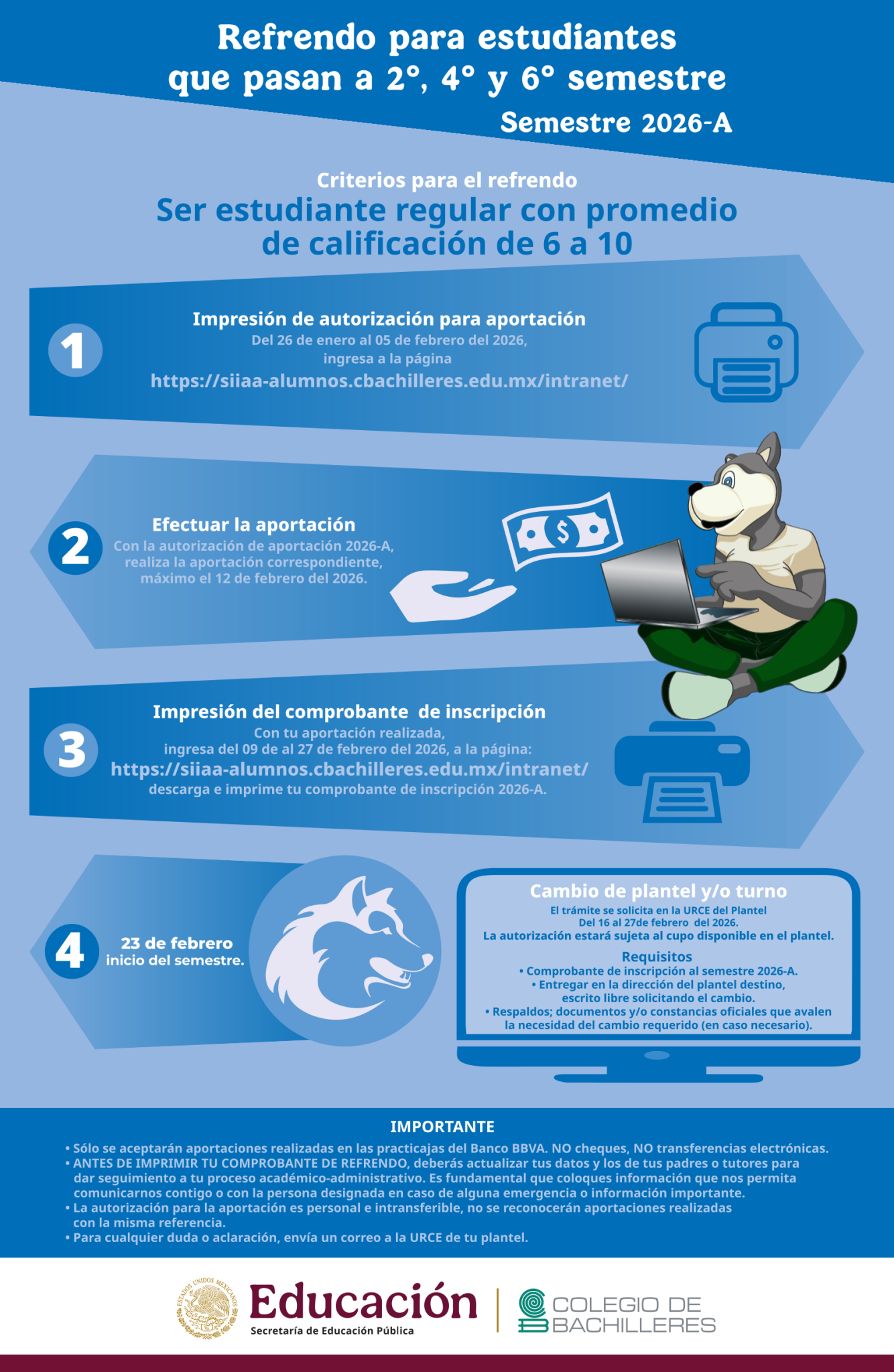 Control Escolar – Colegio de Bachilleres pl 13